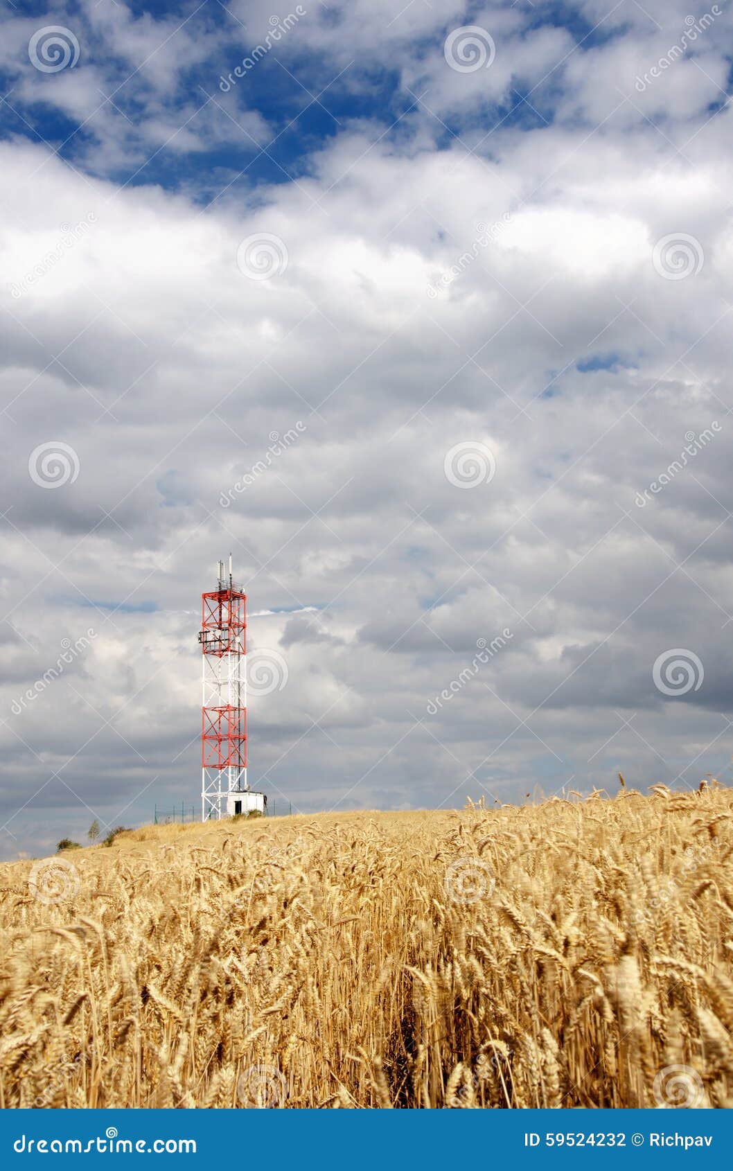Satellite Tower Stock Photography | CartoonDealer.com #59524232