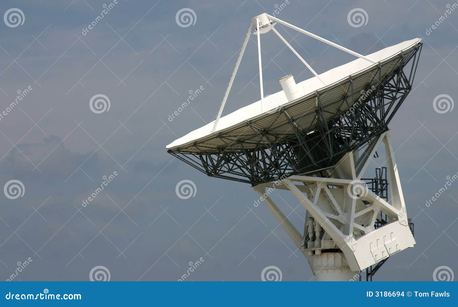 Satellite Tracking Dish stock photo. Image of medium, florida - 3186694