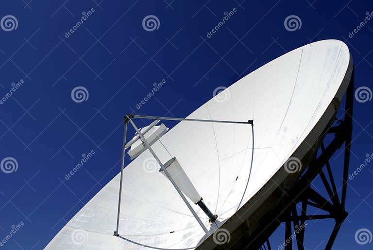 Satellite Transmission Dish Stock Image - Image of radar, internet ...