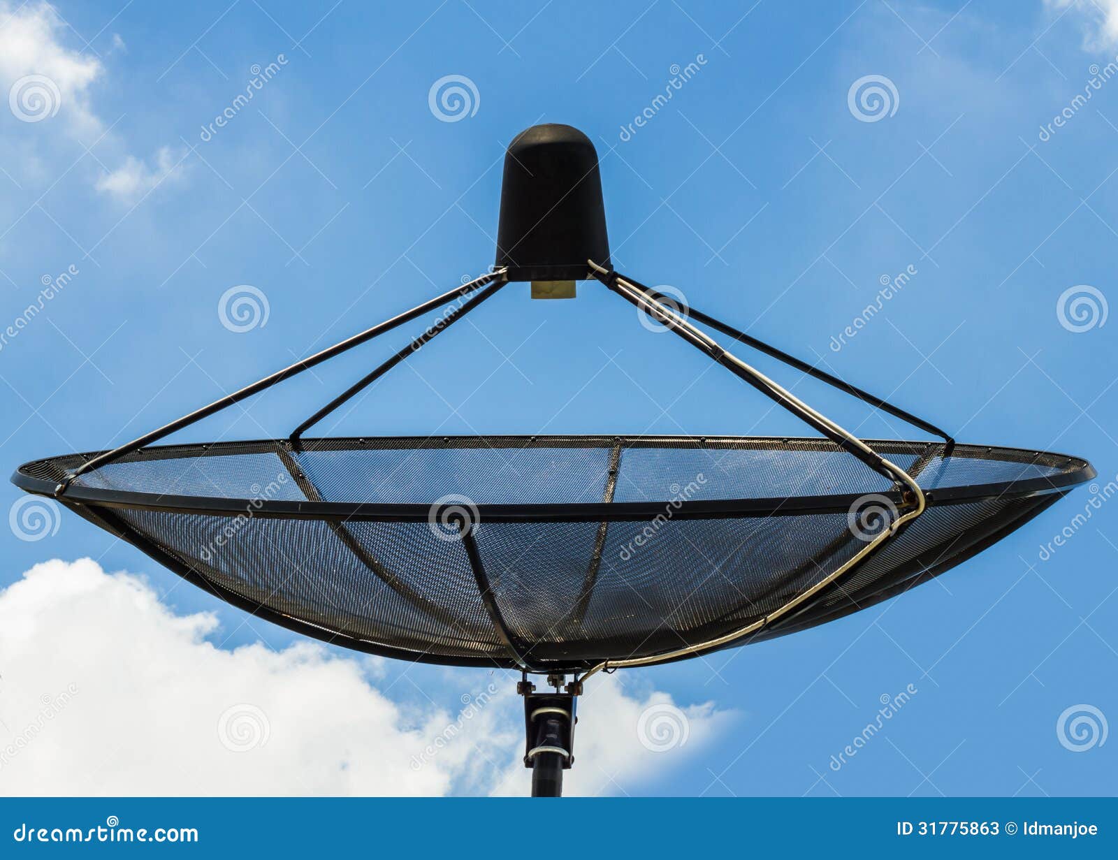 Satellite TV receiver stock image. Image of data, broadcast - 31775863