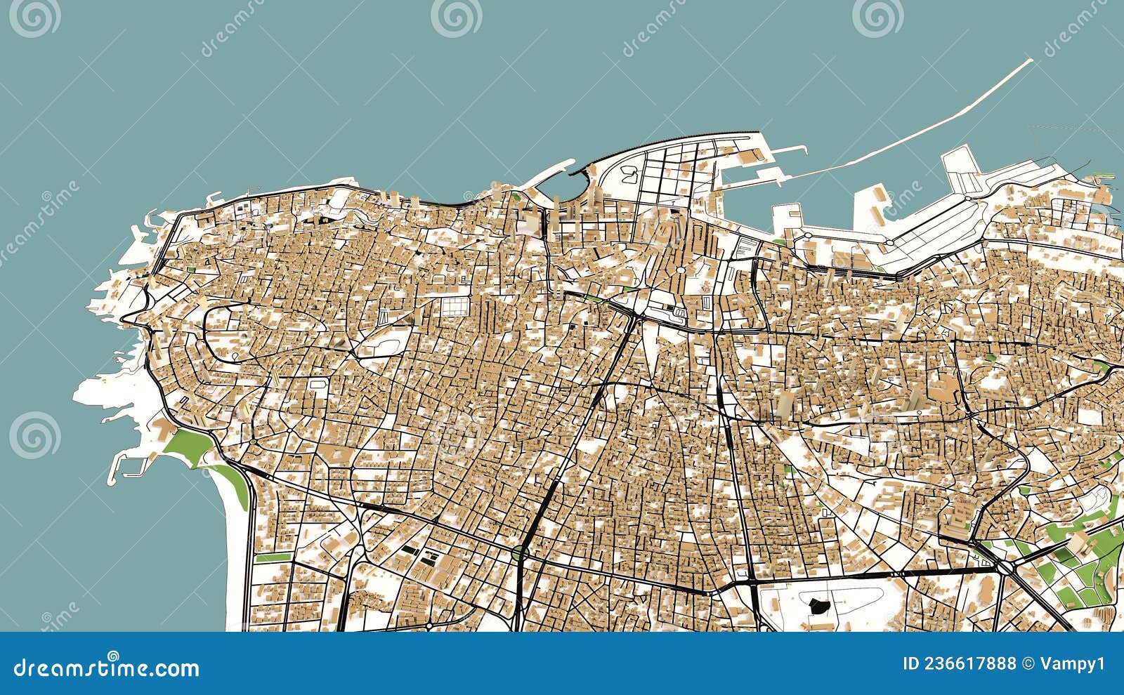 Beirut Lebanon. Detailed Country Map With Location Pin On Capital City ...