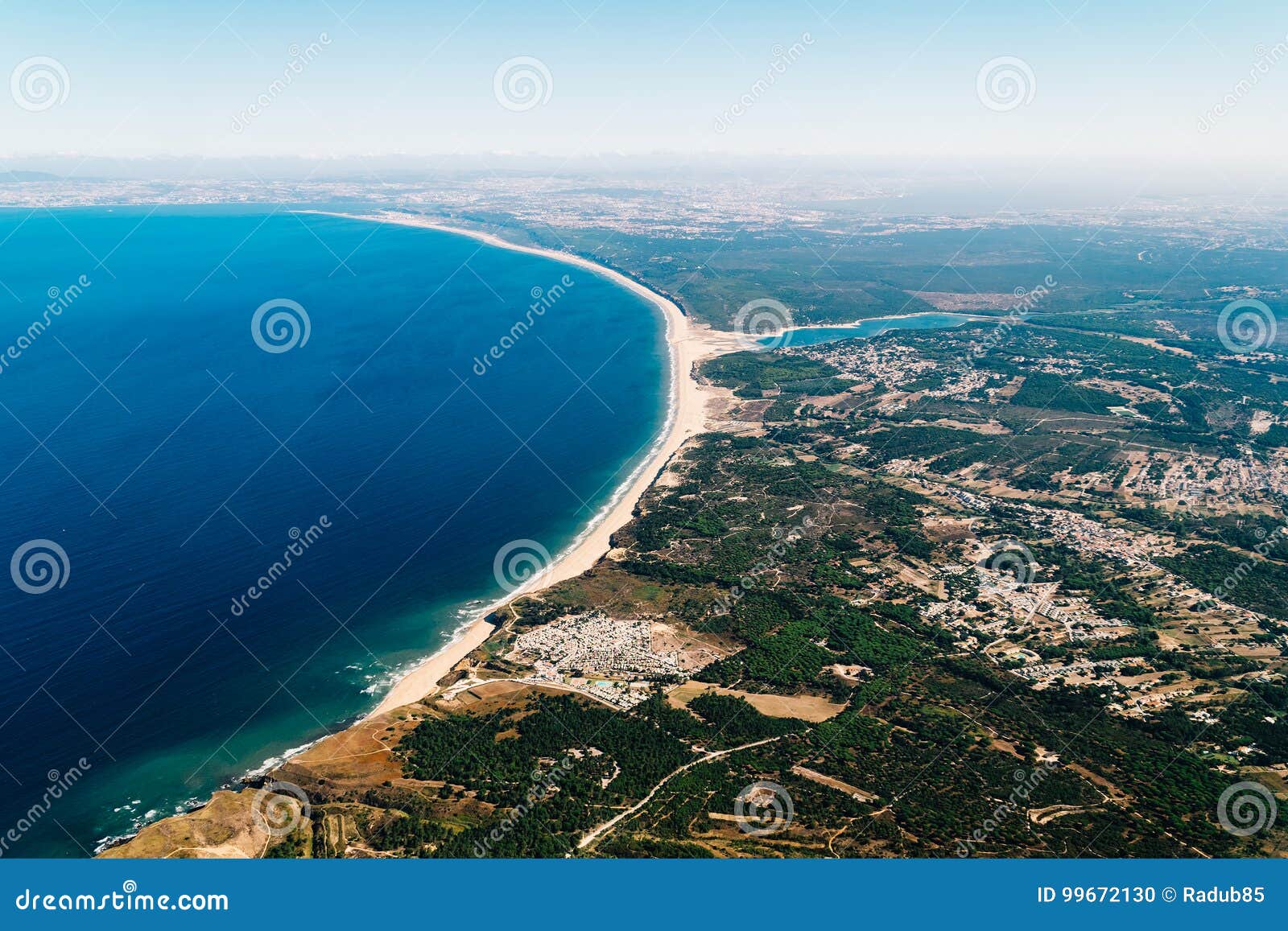 Satellite View of Earth Horizon Stock Photo - Image of cloudscape ...