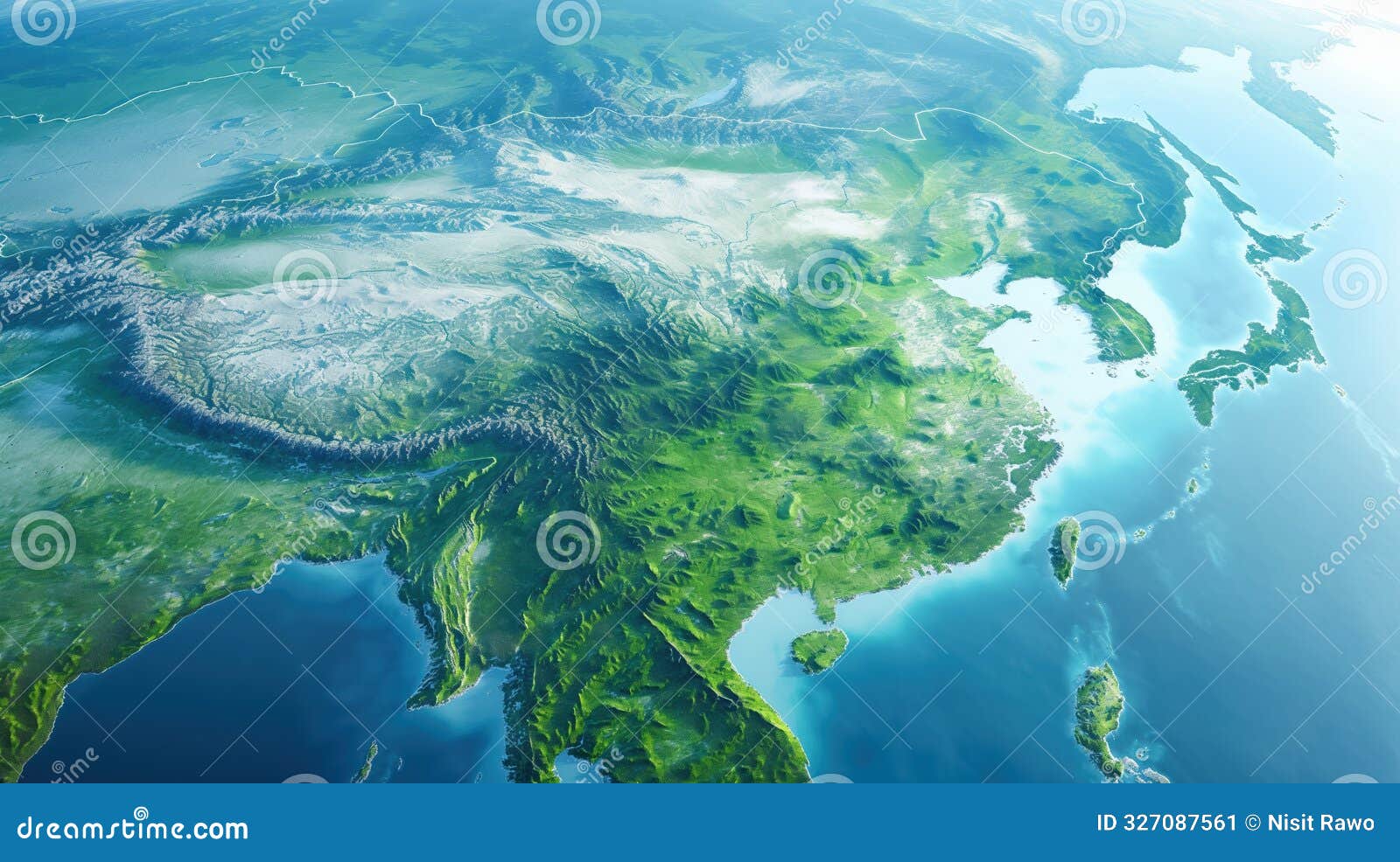 Satellite View of Geopolitical Hotspots, Earth Observation, Strategic ...