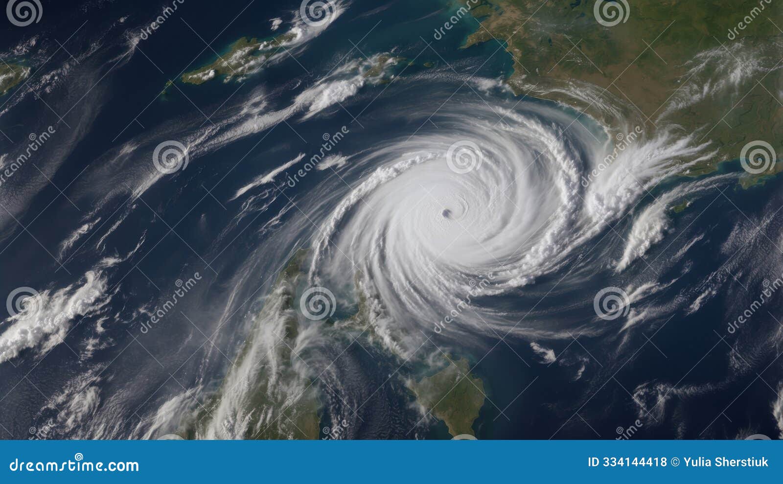 AI Generated Satellite Constellation Navigating Earth's Orbit Stock ...