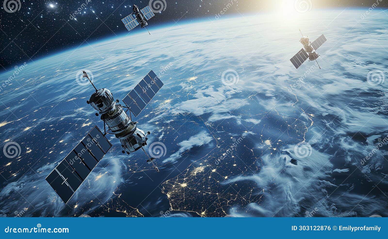 Satellites Overhead Create Space Network, Connecting World for ...