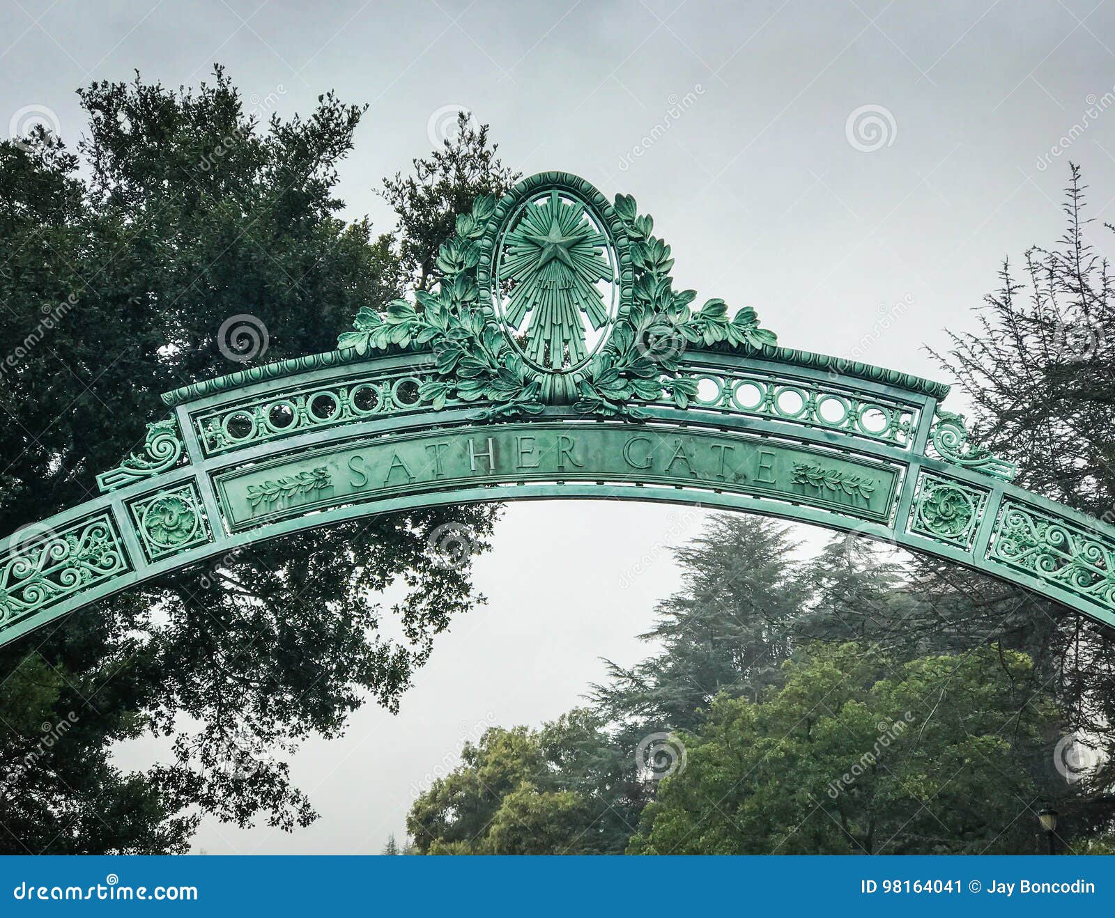 Sather Gate editorial photo. Image of called, diablo - 98164041
