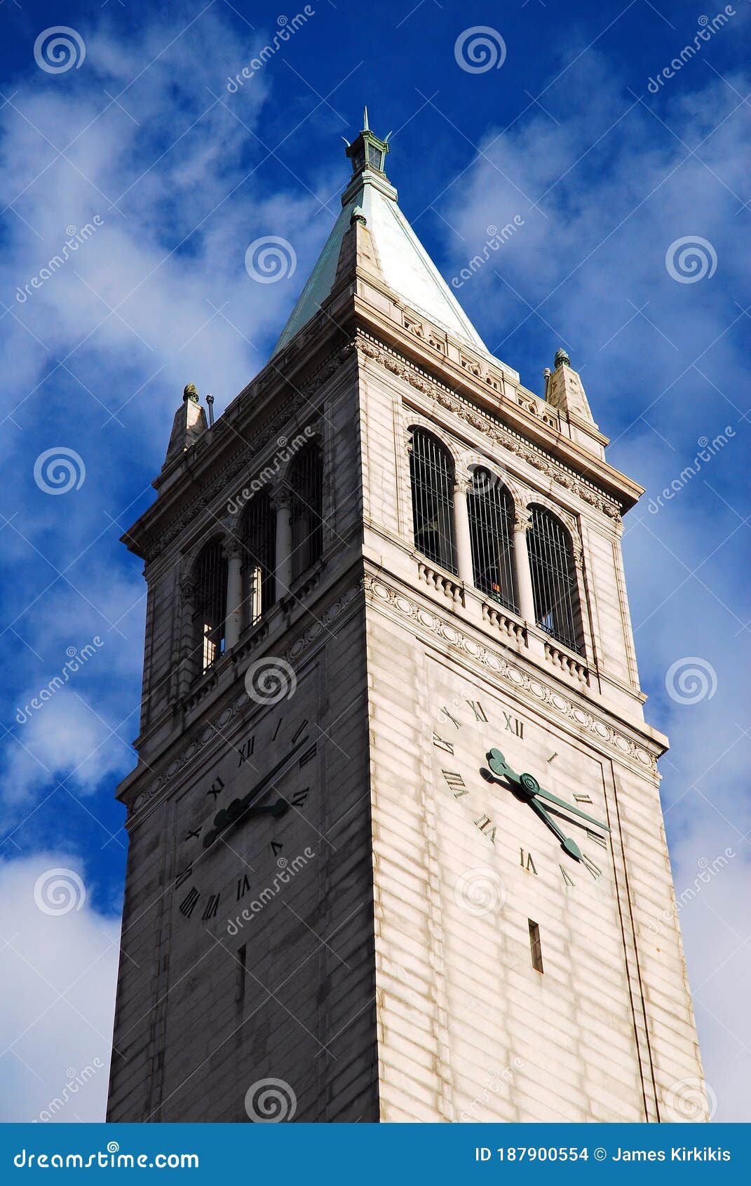 Sather Tower, University of California Berkeley Editorial Stock Image ...