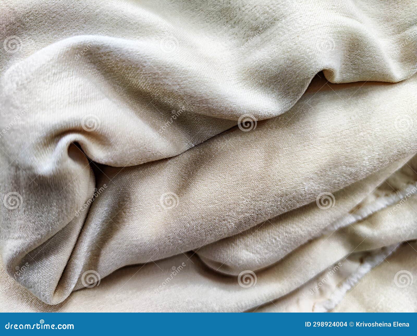Satin Linen Fabric Folded in Rows and Stacked. Abstract Background ...