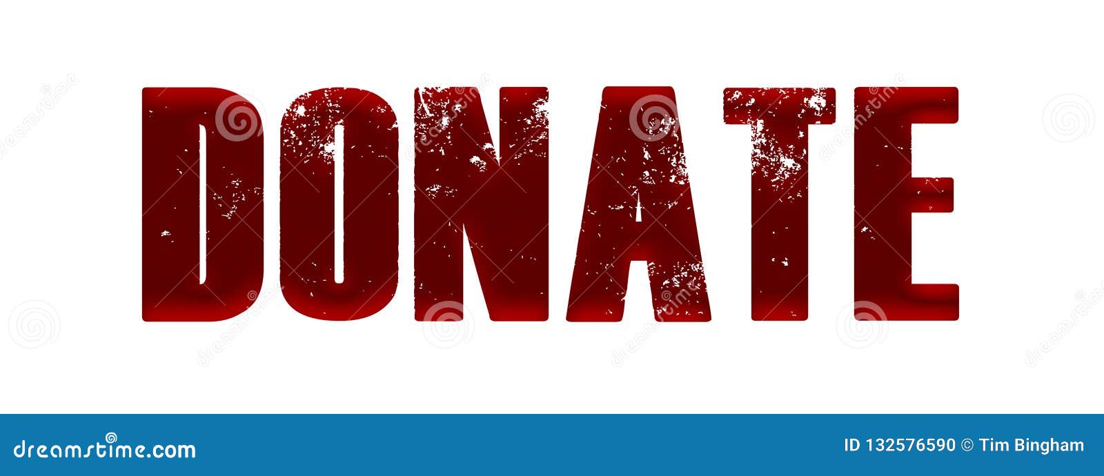 Satin Red Donate Sign stock photo. Illustration of letter - 132576590