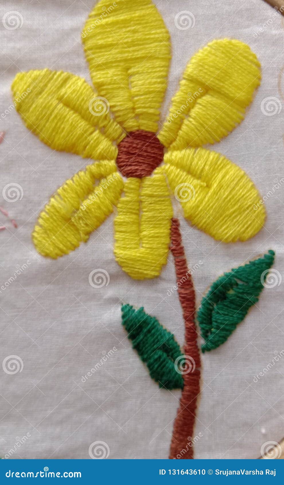 Satin stitch stock photo. Image of simple, motif, stitch - 131643610