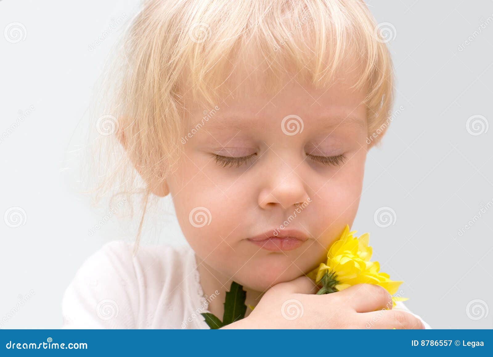 Satisfaction stock image. Image of portrait, hair, tranquility - 8786557