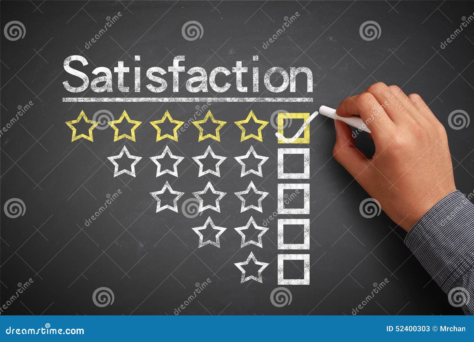 Satisfaction concept stock image. Image of high, qhse - 52400303
