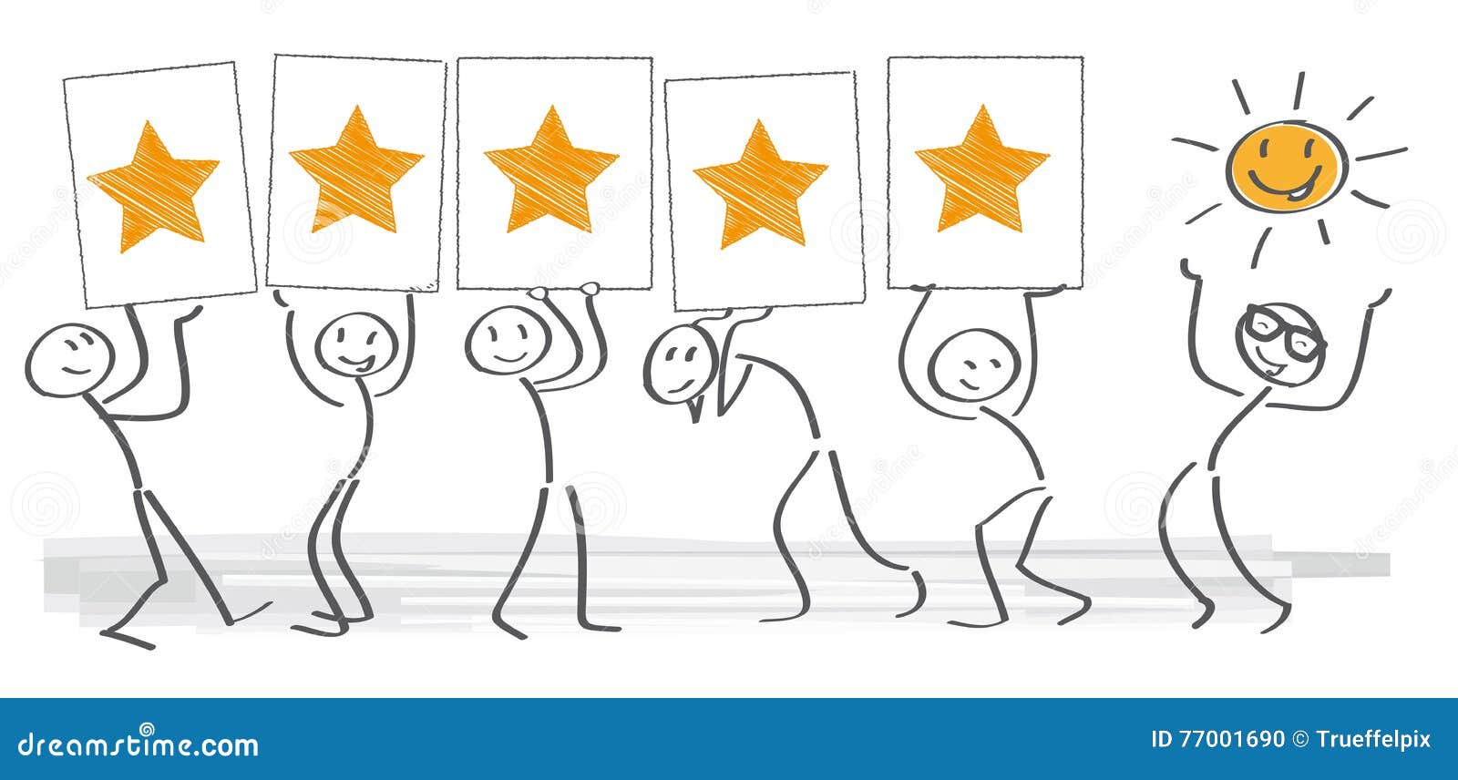 Satisfaction du client illustration stock. Illustration du client ...