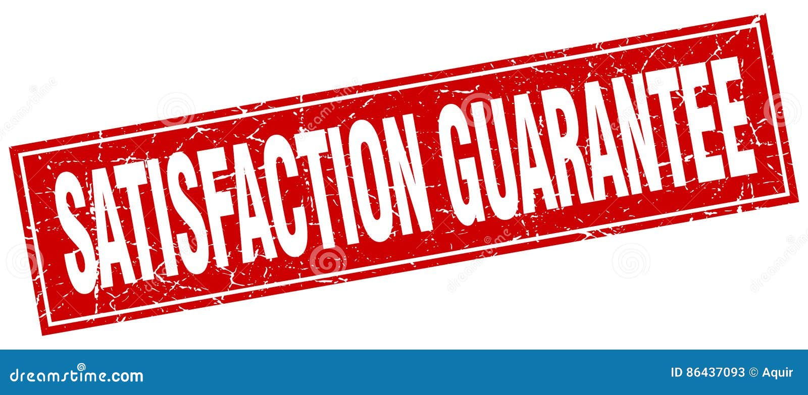 Satisfaction Guarantee Cartoon Vector | CartoonDealer.com #16571311