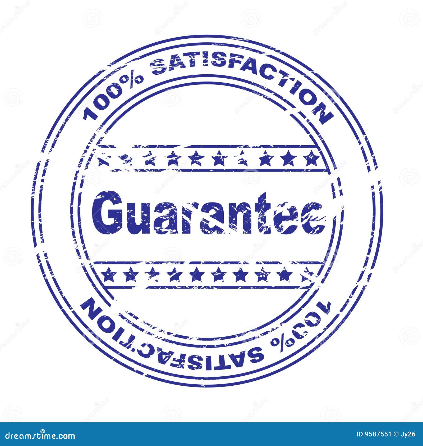 Satisfaction Guarantee Stamp (vector) Stock Vector - Illustration of ...