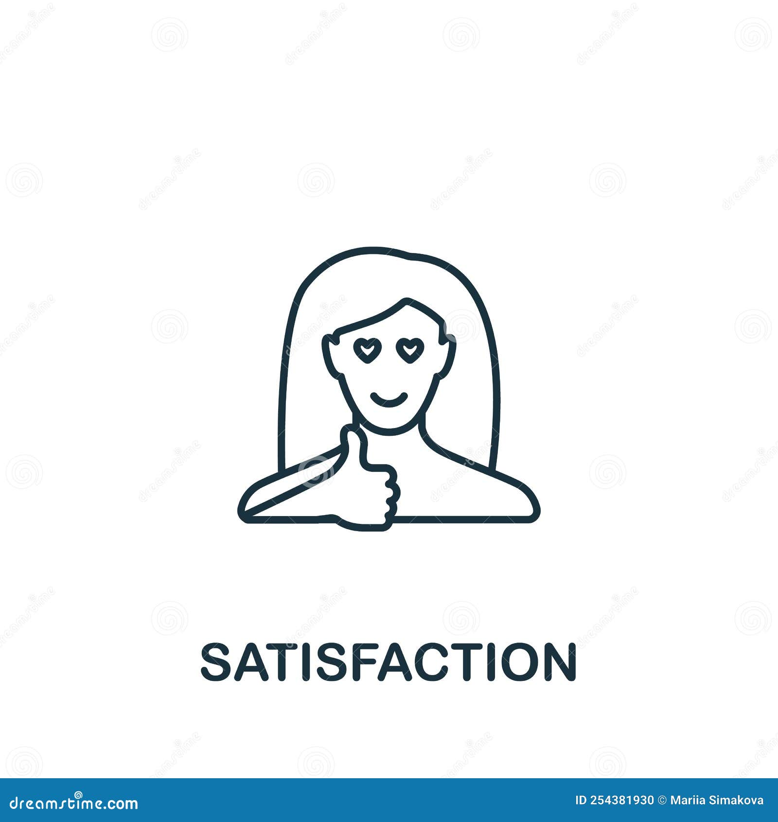 Satisfaction Icon. Line Simple Line Retail Icon for Templates, Web ...