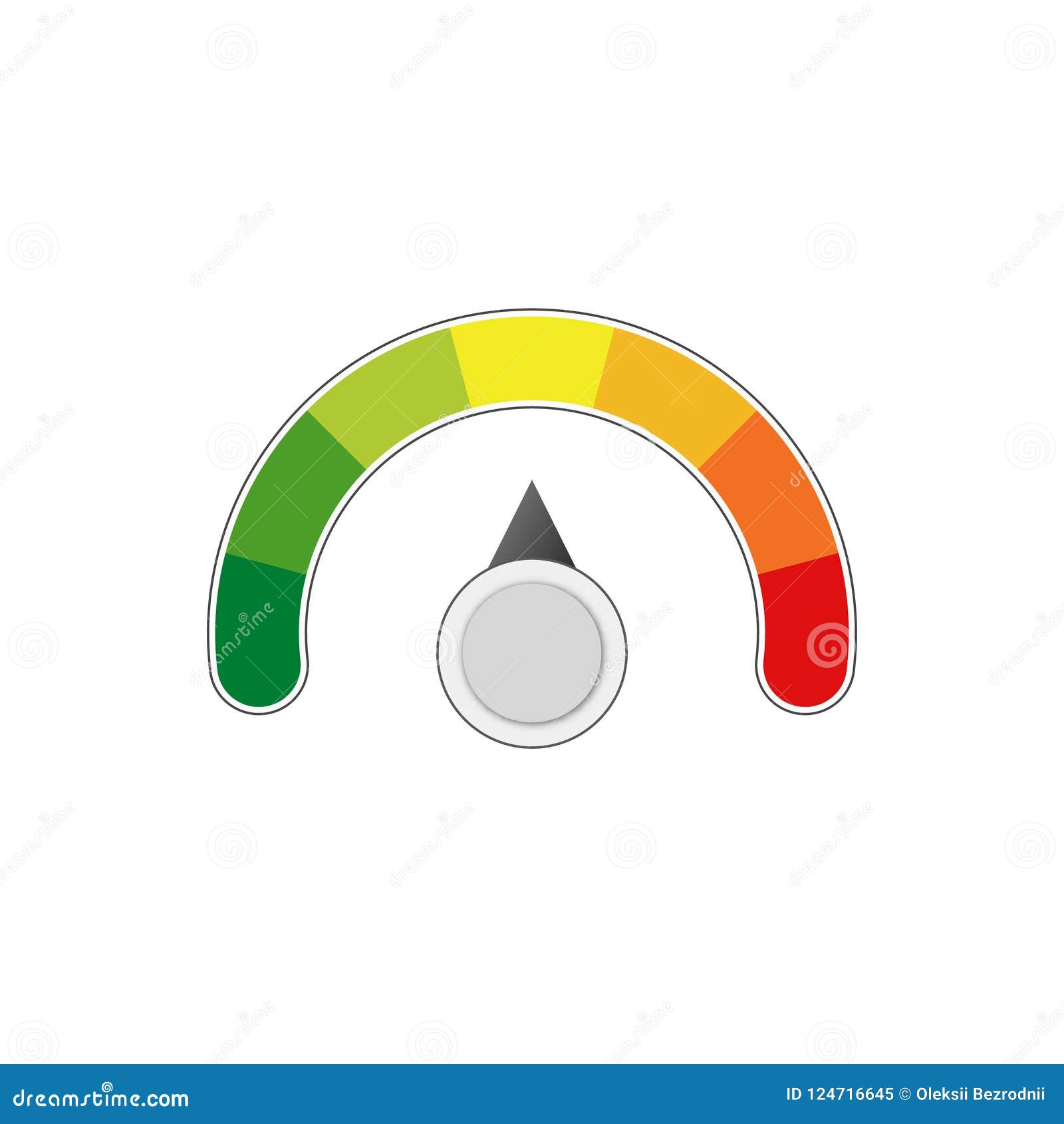Level Measure Symbols. Speedometer Guage Indication Fuel Vector ...