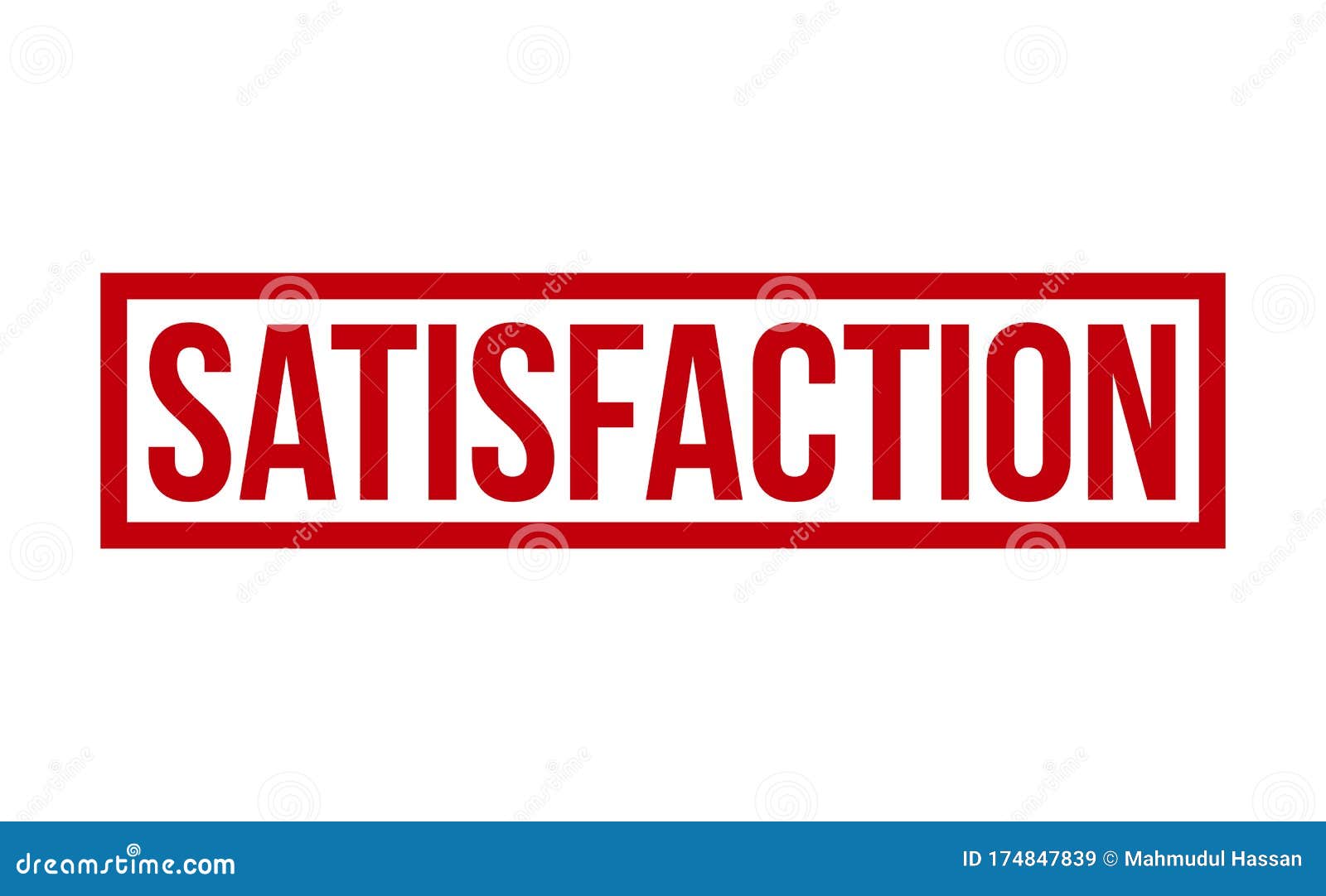 Satisfaction Rubber Stamp. Red Satisfaction Rubber Grunge Stamp Seal ...