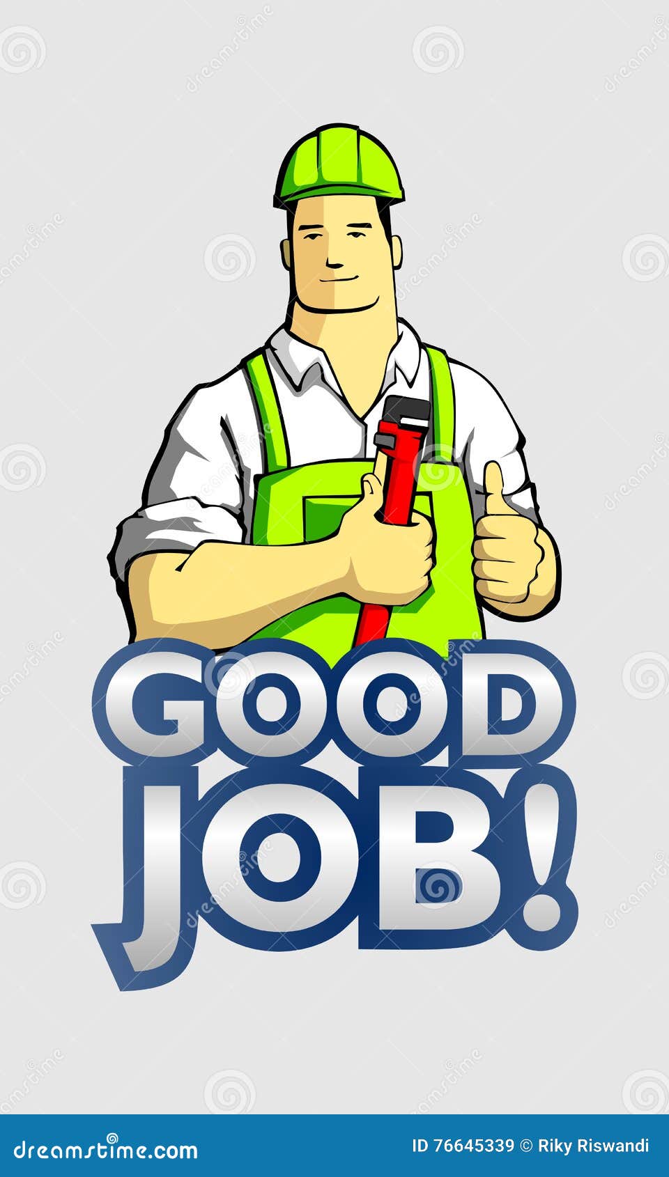 Satisfactory services stock illustration. Illustration of employee ...