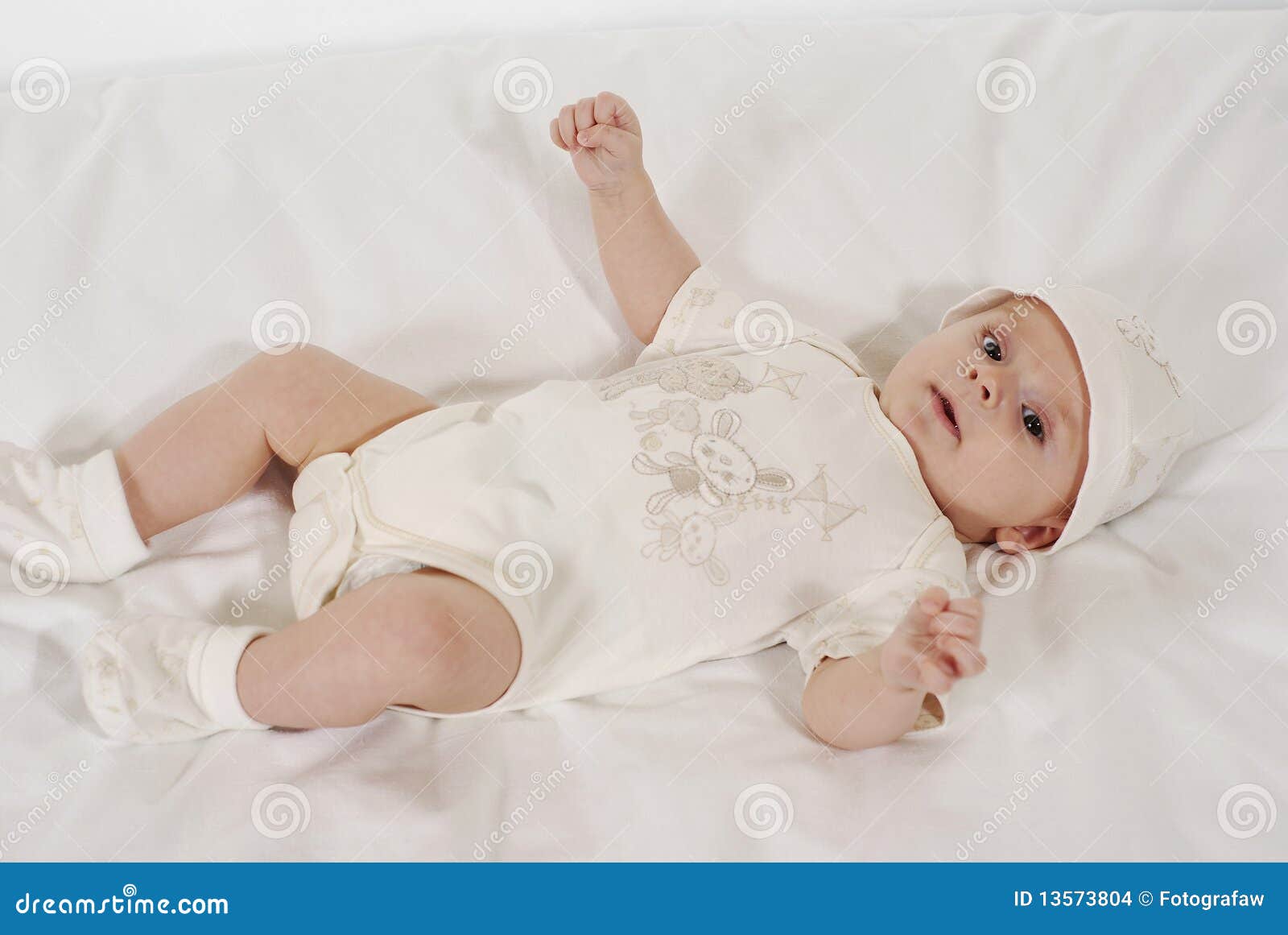 Satisfied baby stock photo. Image of surprise, baby, children - 13573804