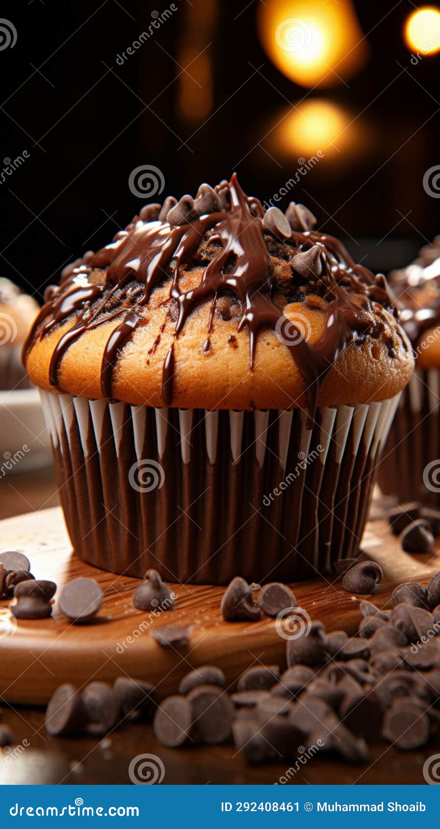 Satisfy Your Cravings with a Scrumptious, Chocolate Studded Muffin ...