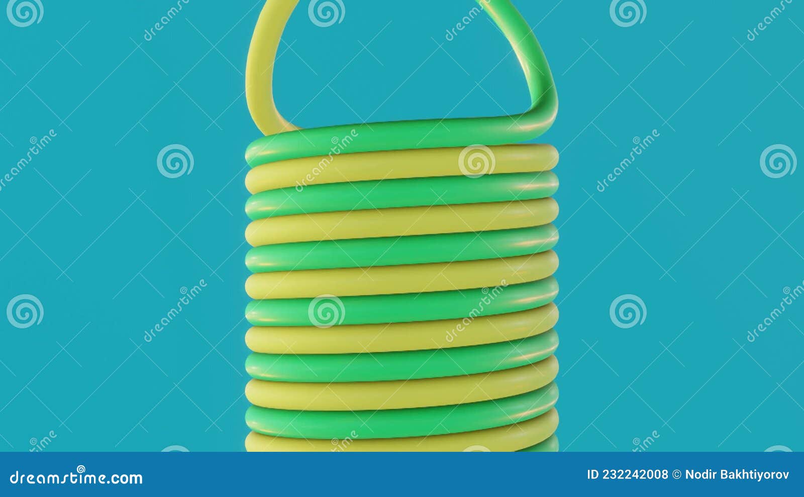 Satisfying 3D Spiral Jelly Movement Stock Footage - Video of organized ...