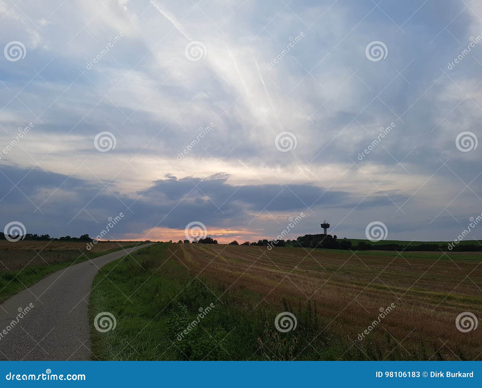 Satteldorf stock image. Image of grass, street, nature - 98106183