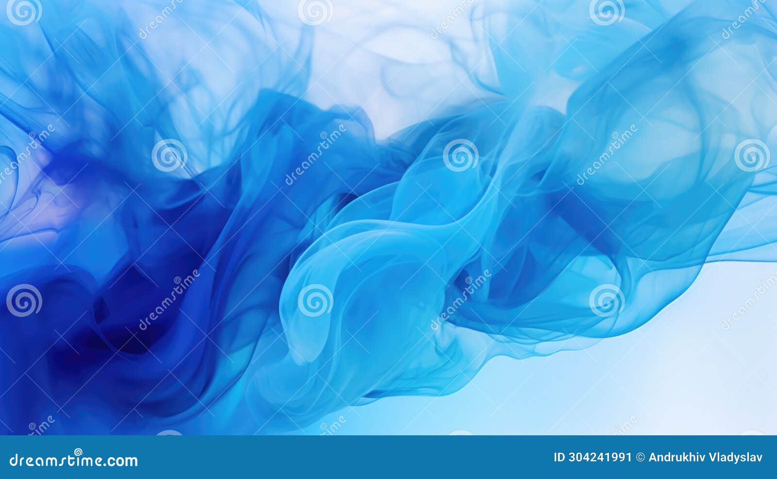 Saturated Abstract Blue Background, Abstract Illustration Stock ...
