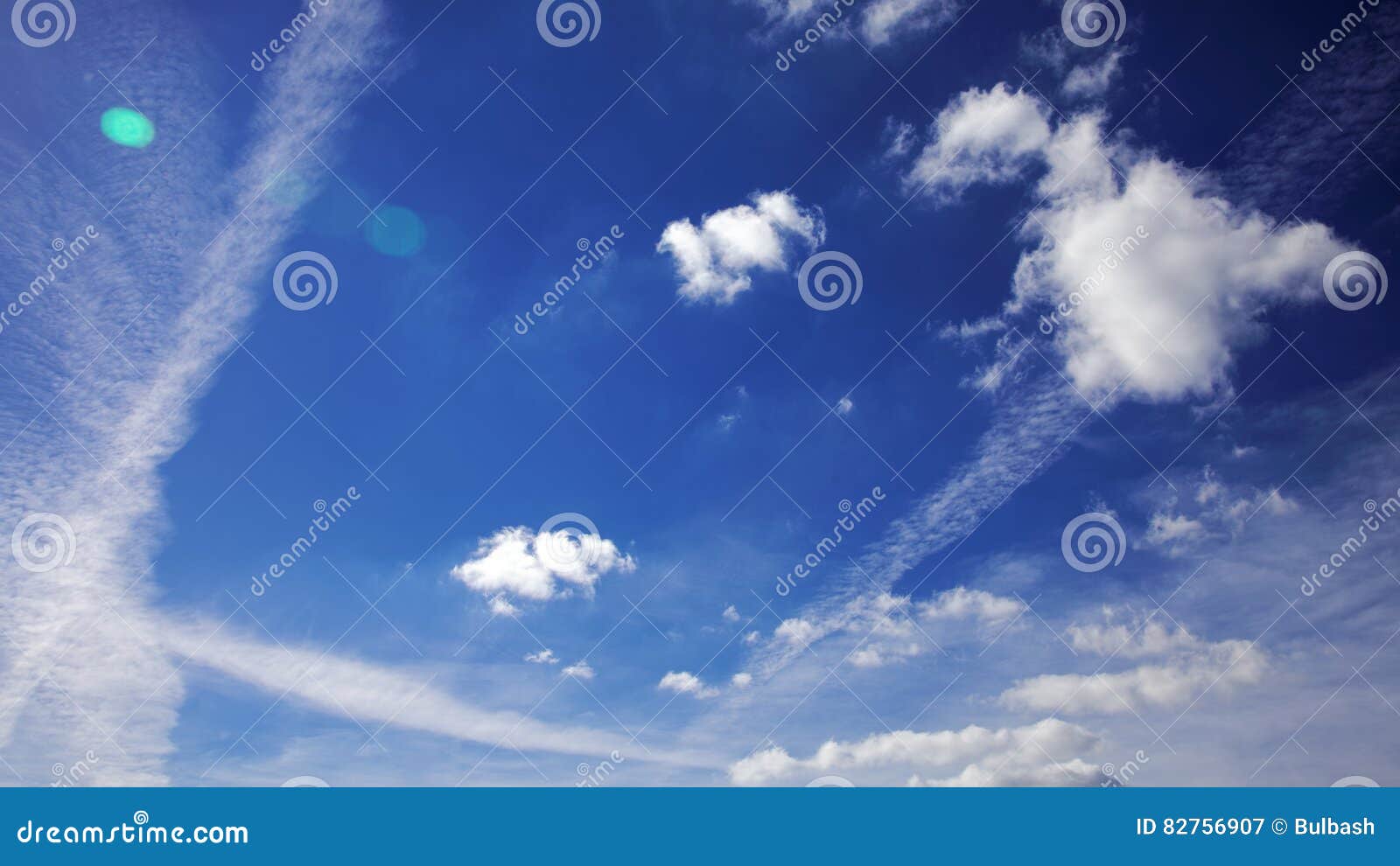 Saturated blue sky stock image. Image of color, space - 82756907