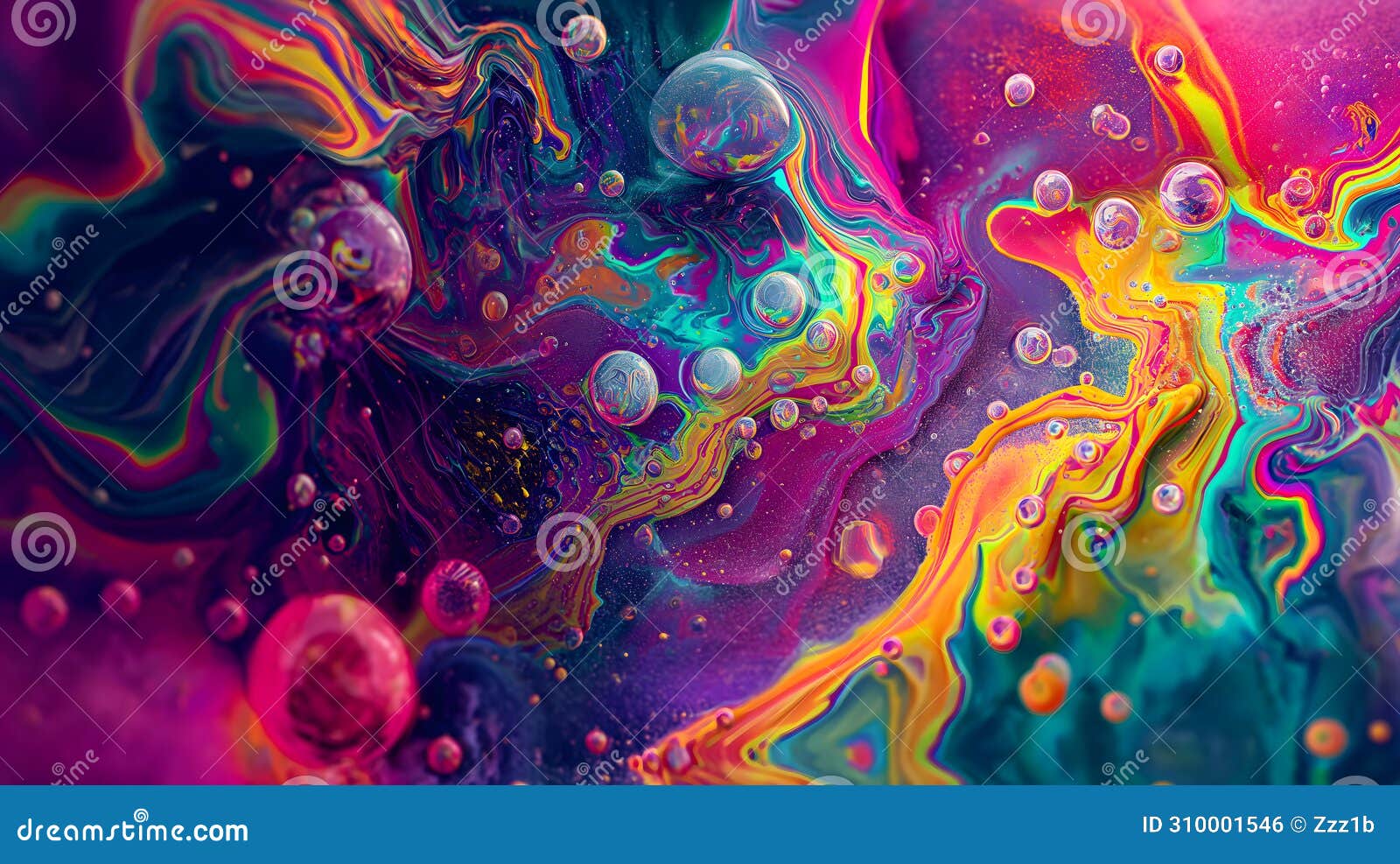 Saturated Colorful Mad Abstract Background, Random Different Shapes and ...