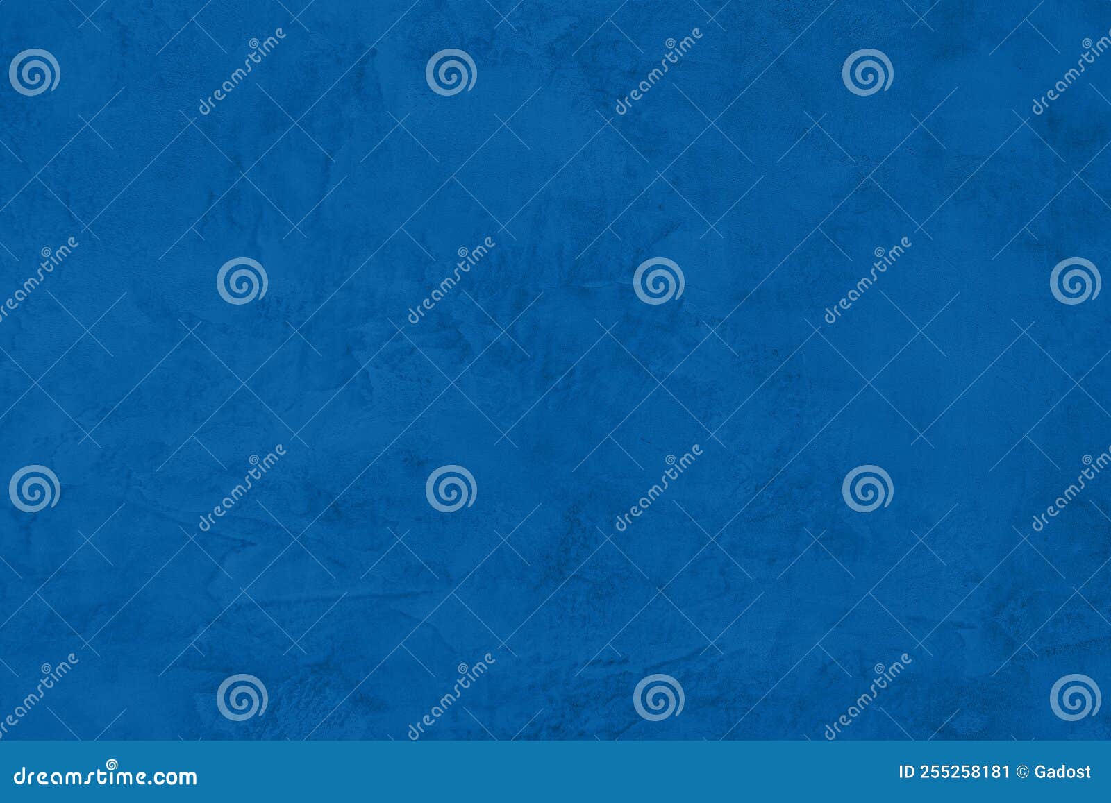 Saturated Dark Blue Colored Low Contrast Concrete Textured Background ...