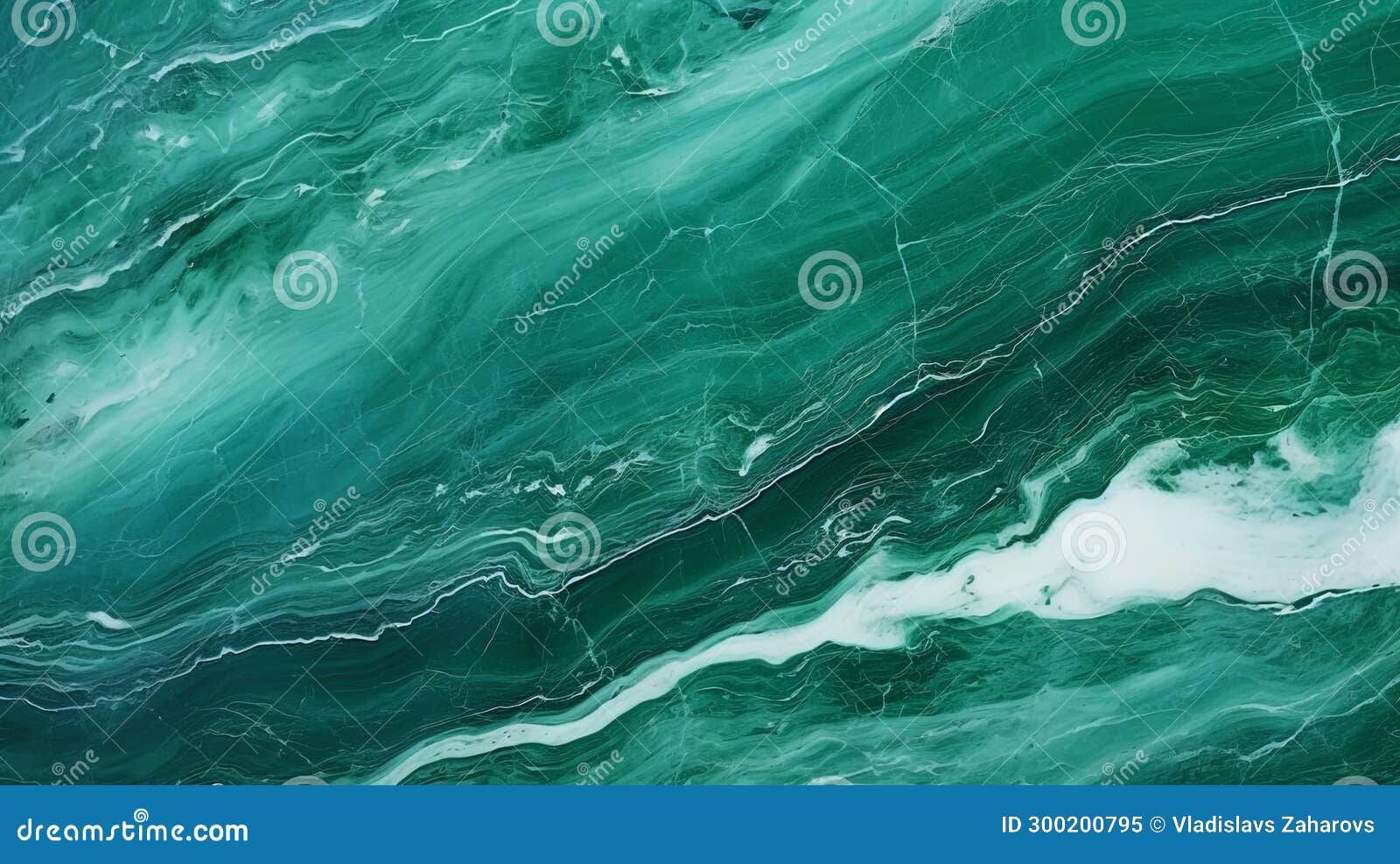 Saturated Green Texture of Marble with White Wavy Patterns Stock ...