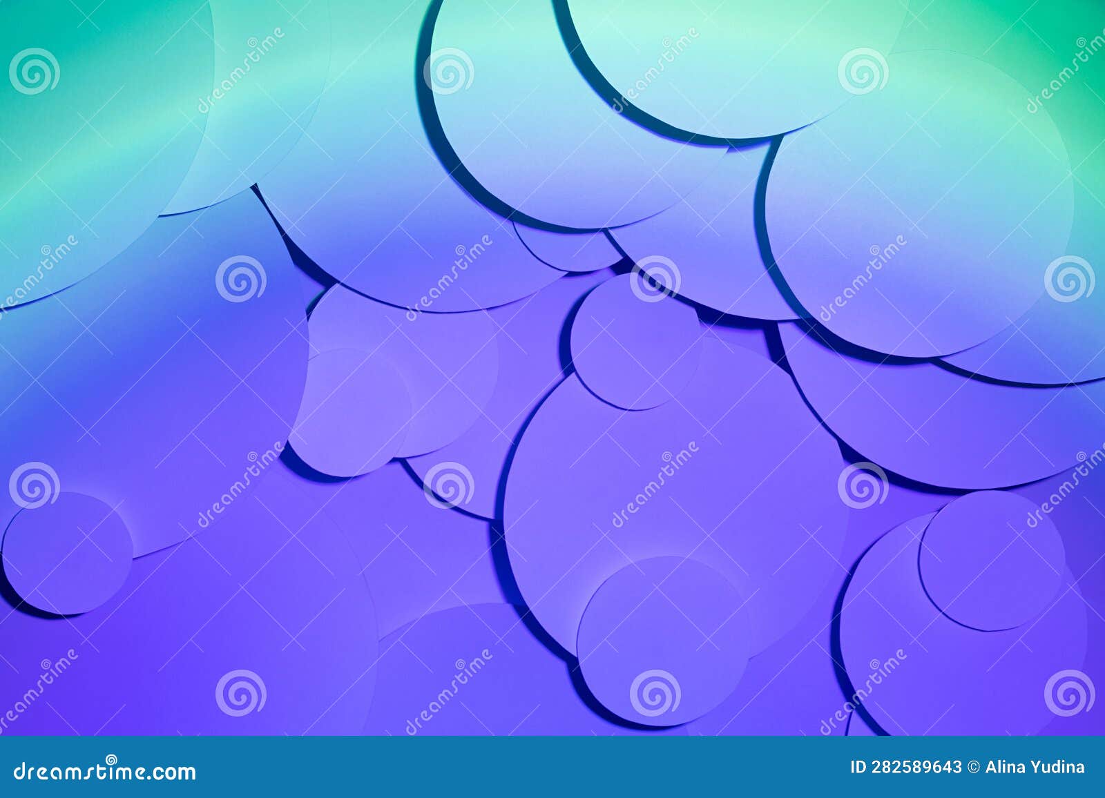 Saturated Purple Violet Turquoise Gradient Abstract Background of Soar ...