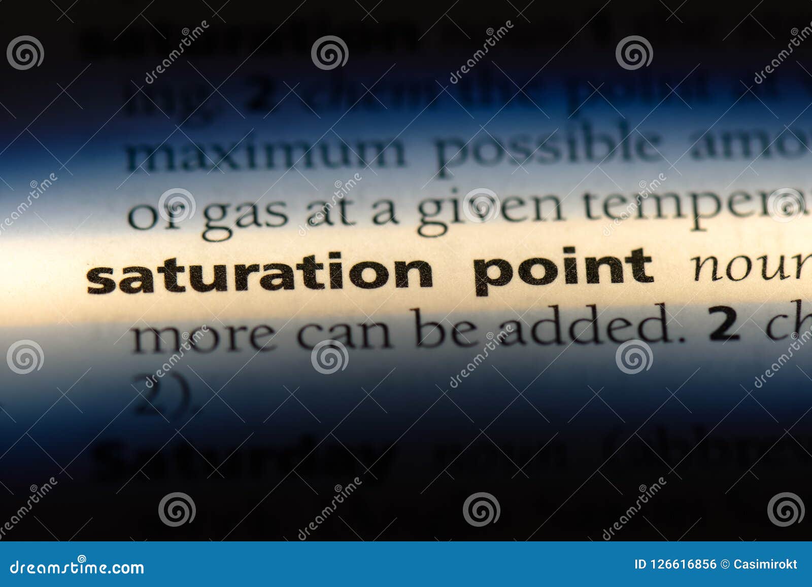 Saturation point stock photo. Image of info, saturation - 126616856