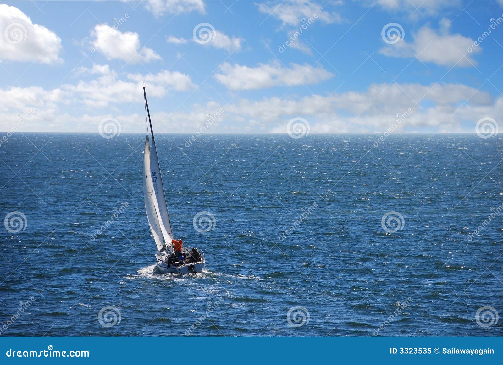 Saturday Sail stock image. Image of sail, peace, cruise - 3323535