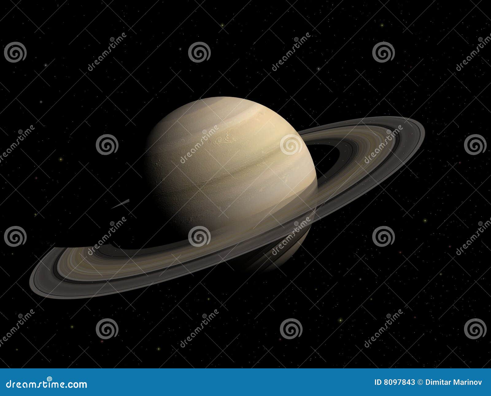 Saturn stock illustration. Illustration of render, stars - 8097843