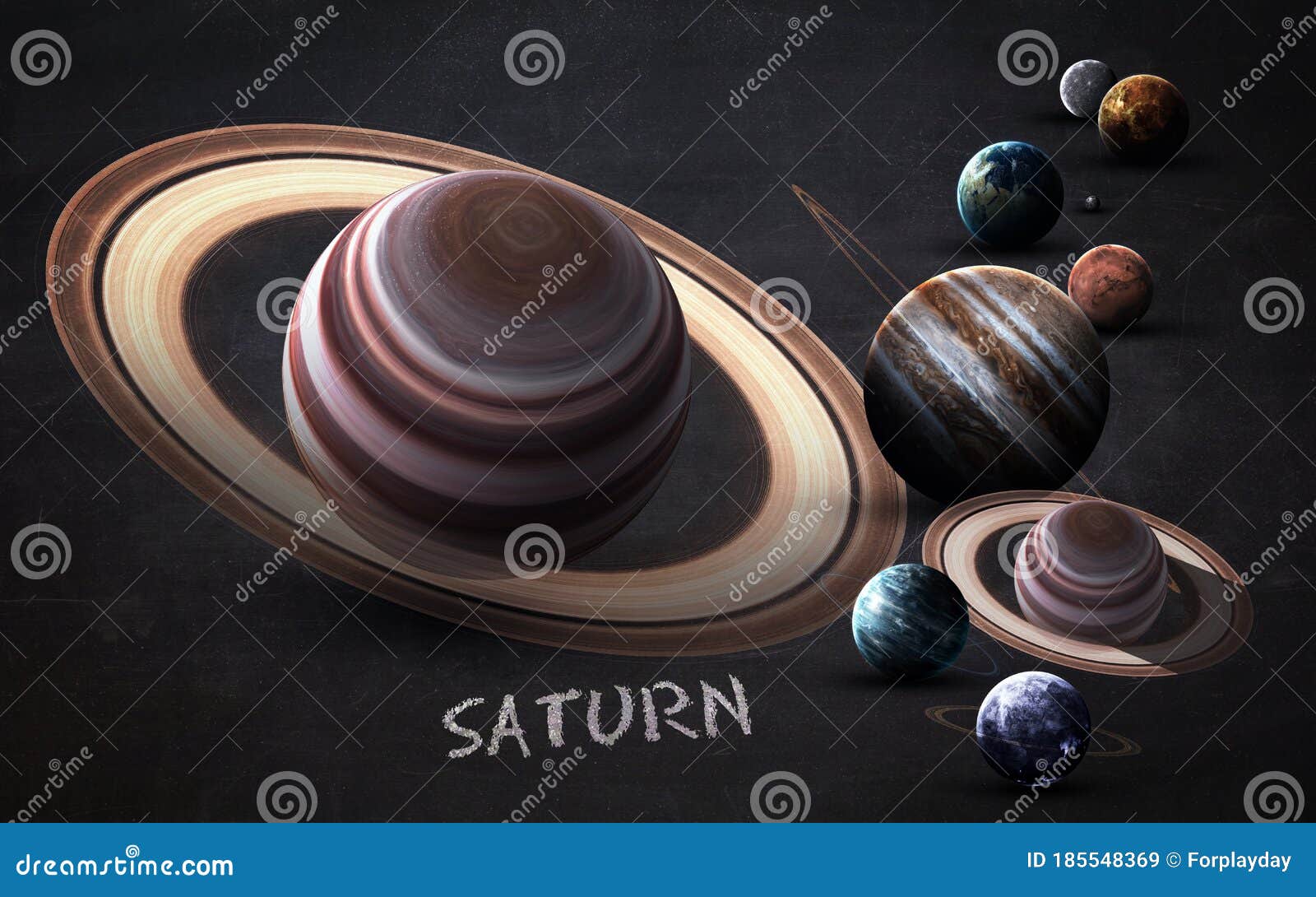 Saturn - High resolution stock illustration. Illustration of graphic ...