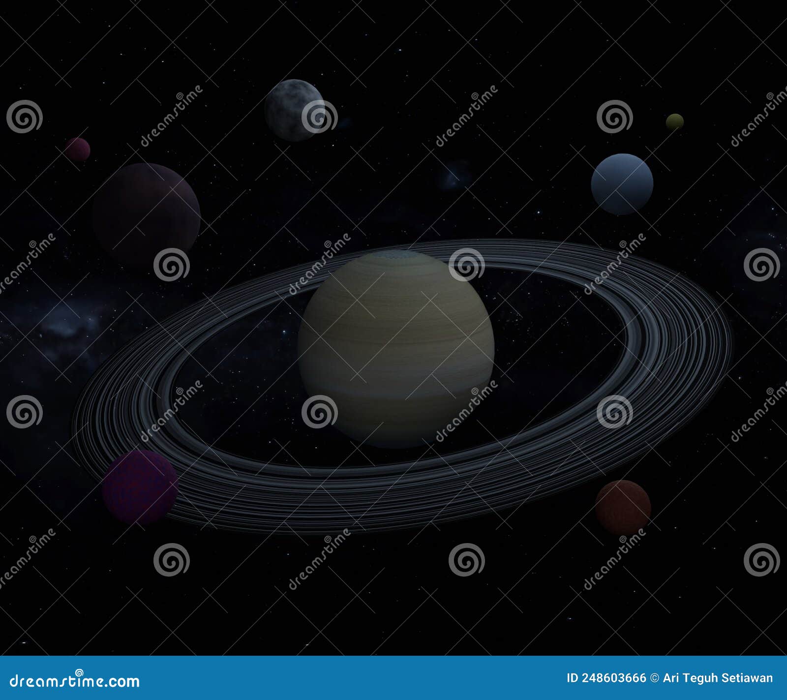 Saturn is a Gas Giant Made Up Mostly of Hydrogen and Helium. Saturn Has ...