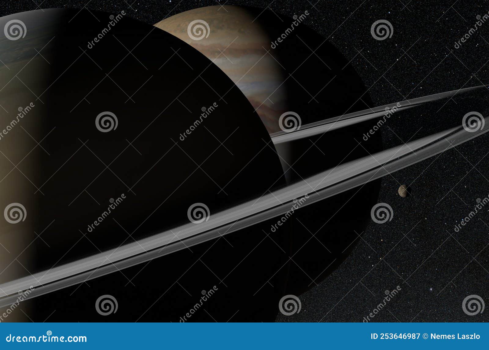 Jupiter Inner Structure In 3d Artwork Stock Image | CartoonDealer.com ...