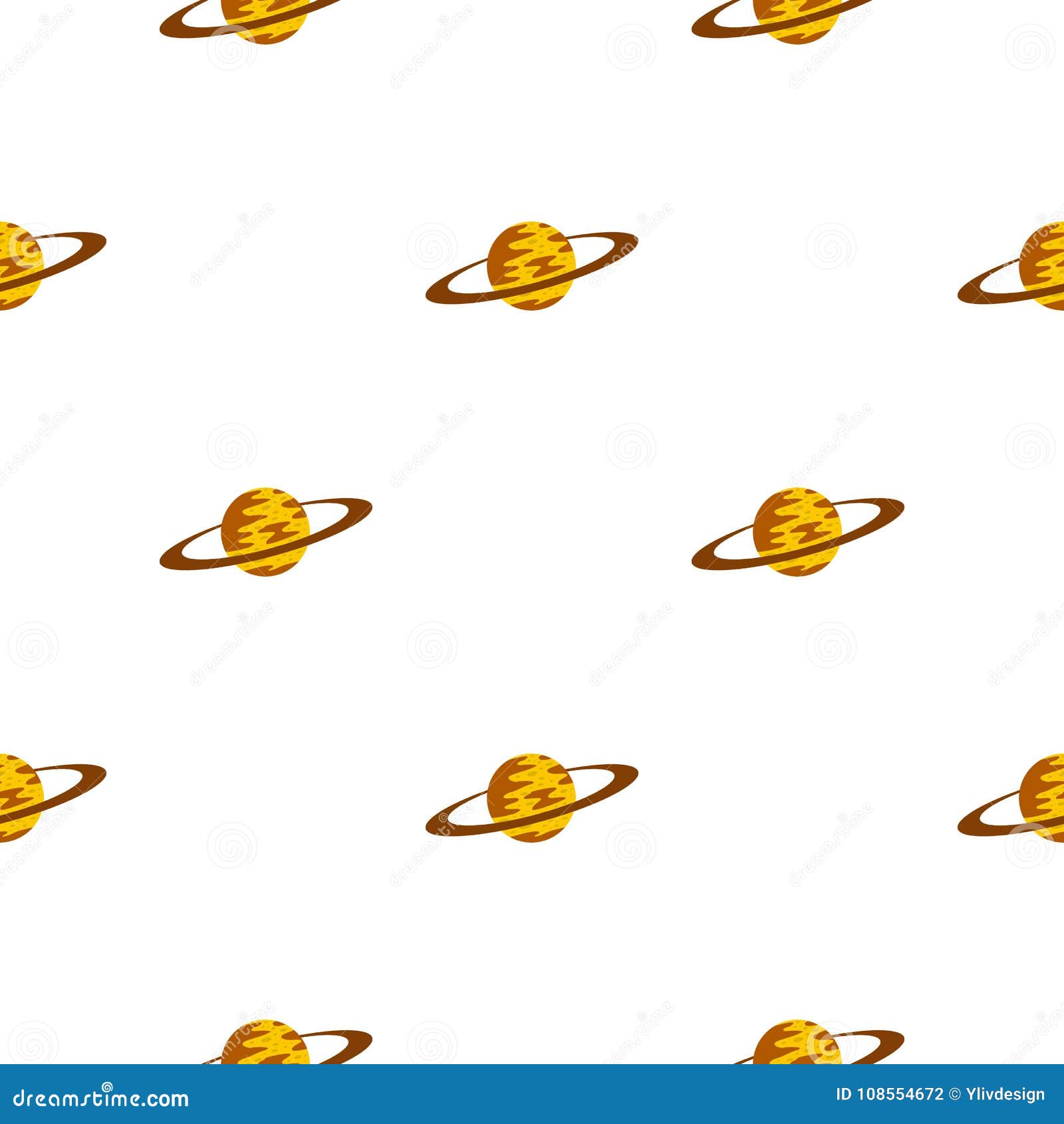 Saturn pattern seamless stock vector. Illustration of logo - 108554672