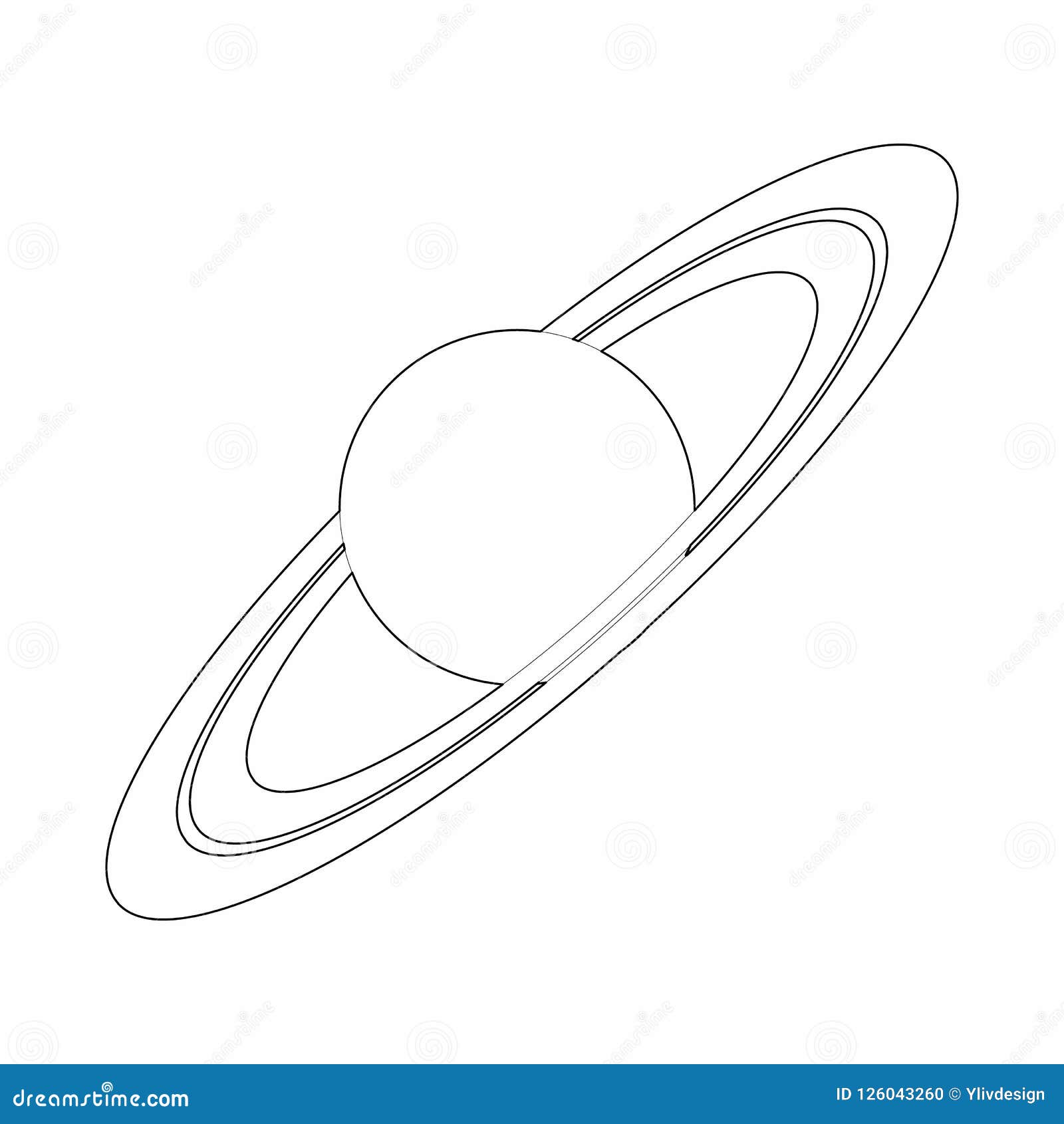 Saturn Planet Icon, Outline Style Stock Illustration - Illustration of ... Saturn Planet Icon, Outline Style Stock Illustration - Illustration of ...
