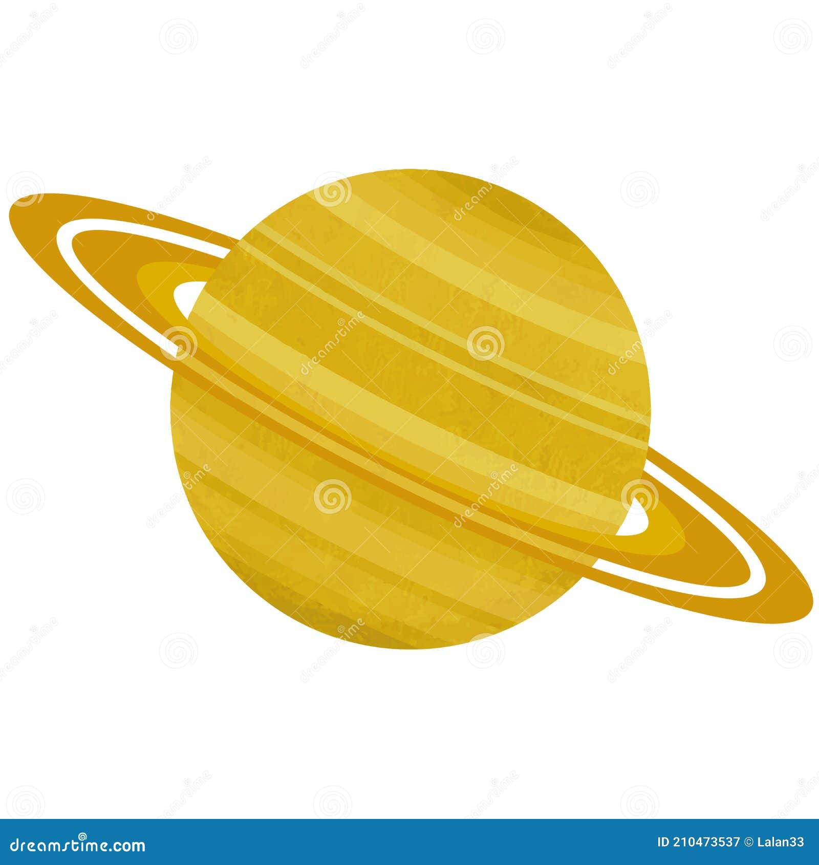 The Saturn Planet Design, Vector Illustrations Of The Of The Saturn ...