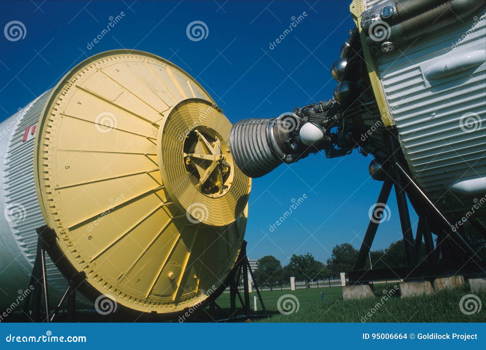 Saturn V Rocket Detail editorial stock image. Image of exhibition ...