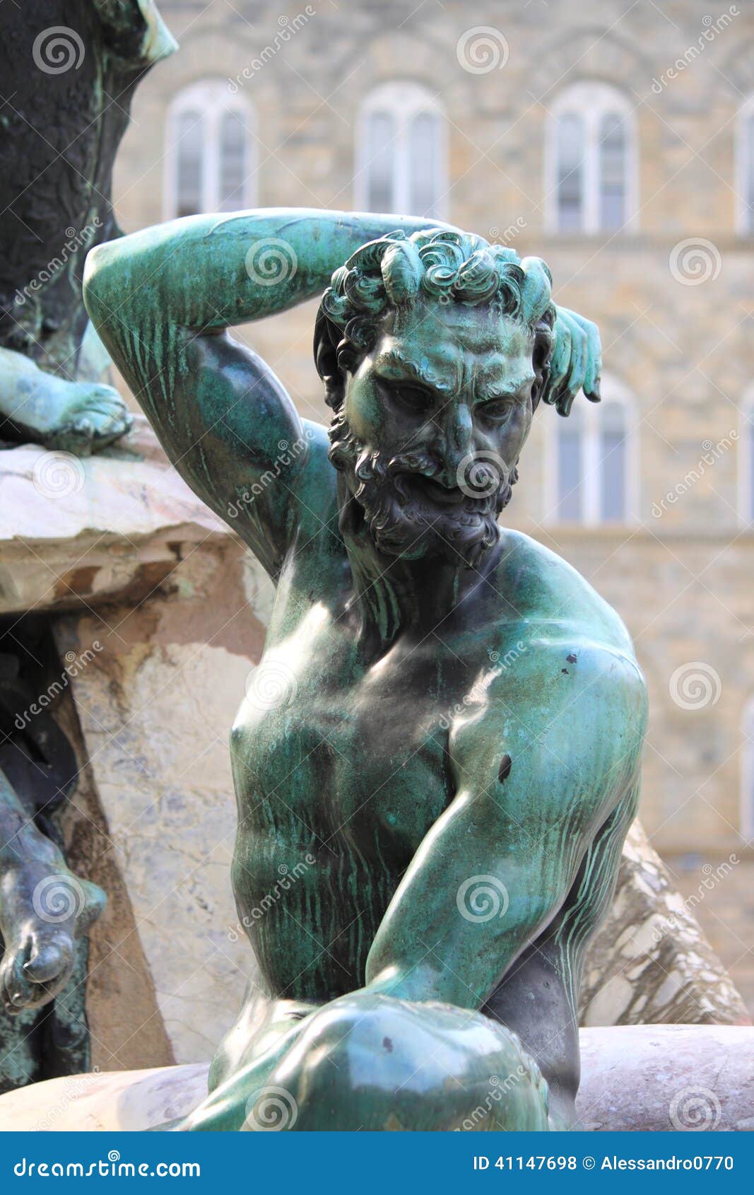 Satyr foto de archivo. Imagen de bronce, palacio, italiano - 41147698