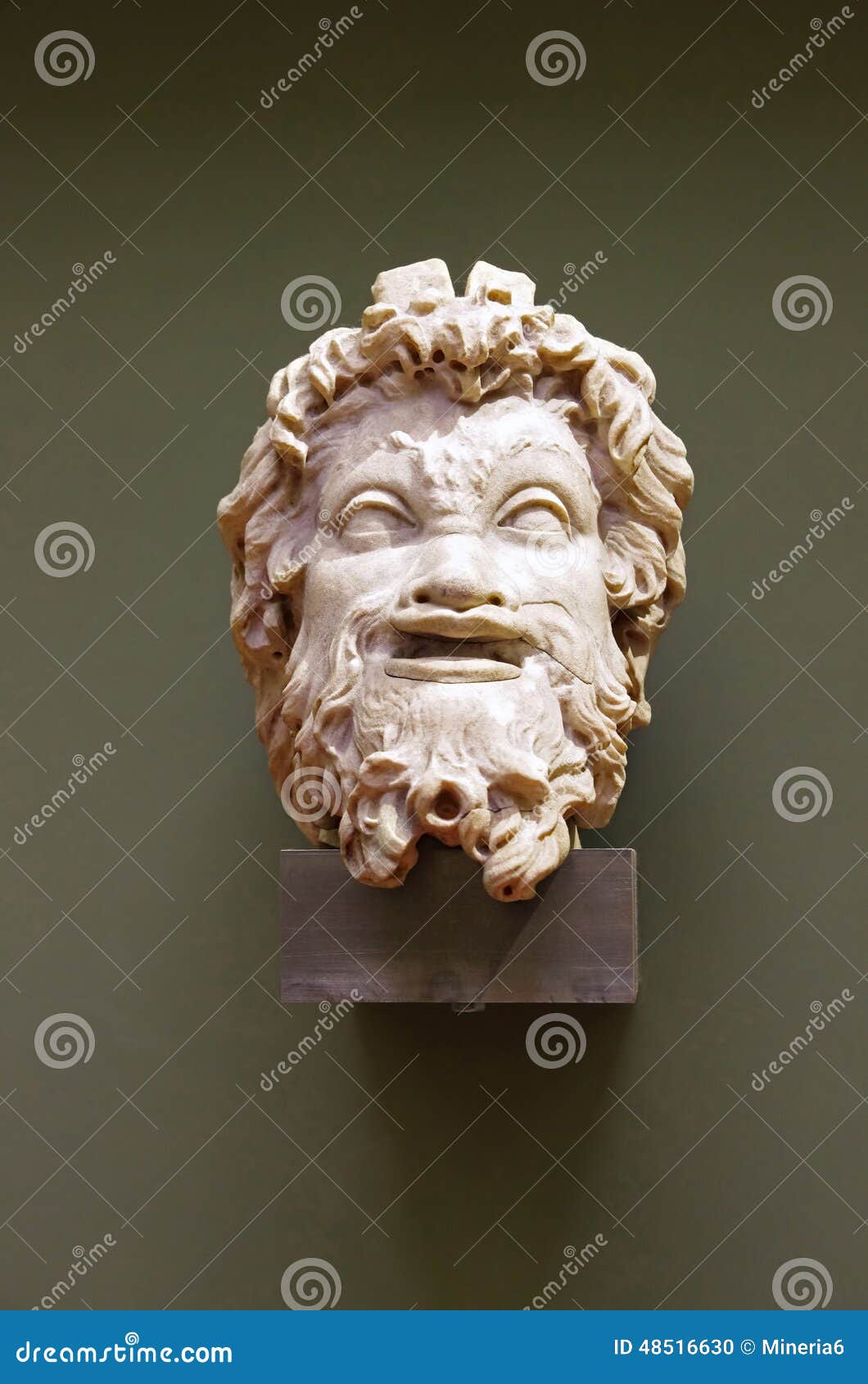 Satyr editorial image. Image of head, famous, firenze - 48516630