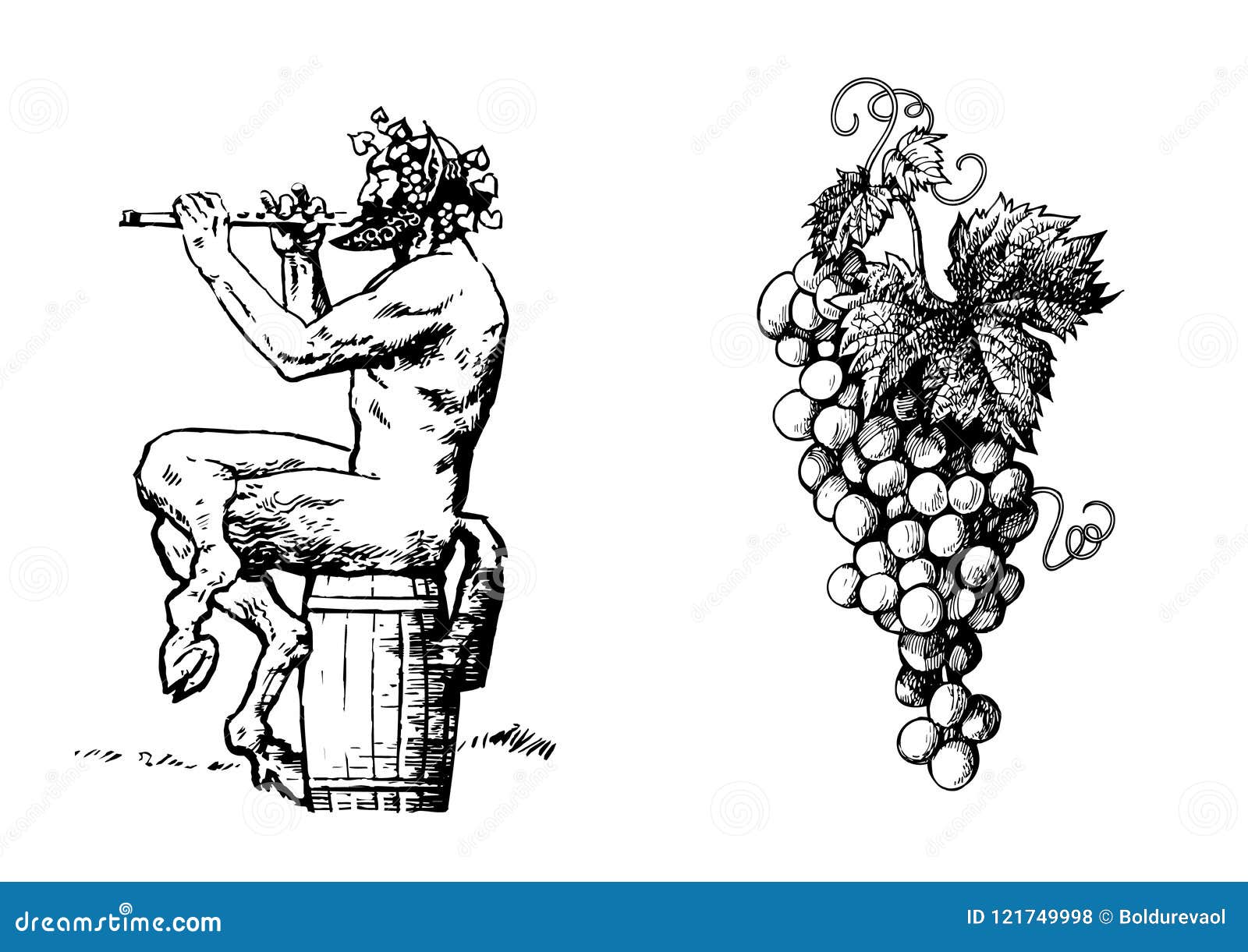 Satyr Faun Game Pipe Silhouette Ancient Mythology Fantasy. Cartoon ... Satyr Faun Game Pipe Silhouette Ancient Mythology Fantasy. Cartoon ...