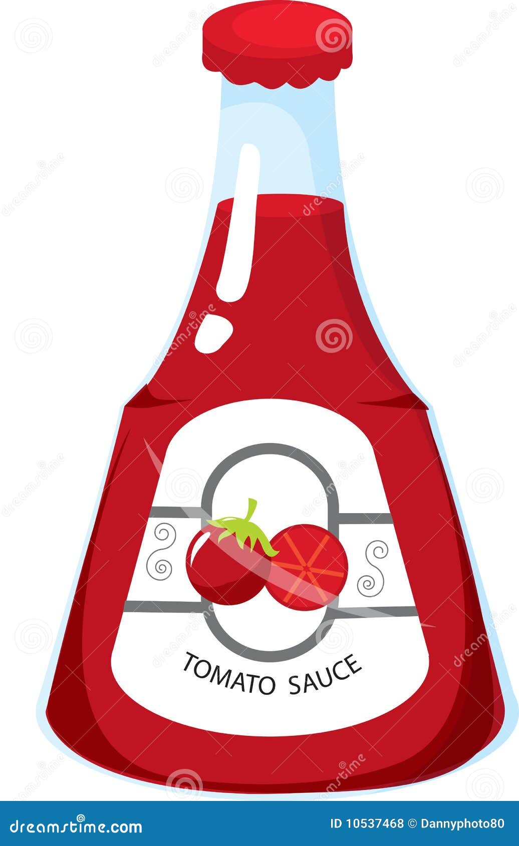 Sauce jar stock vector. Illustration of isolated, spead - 10537468