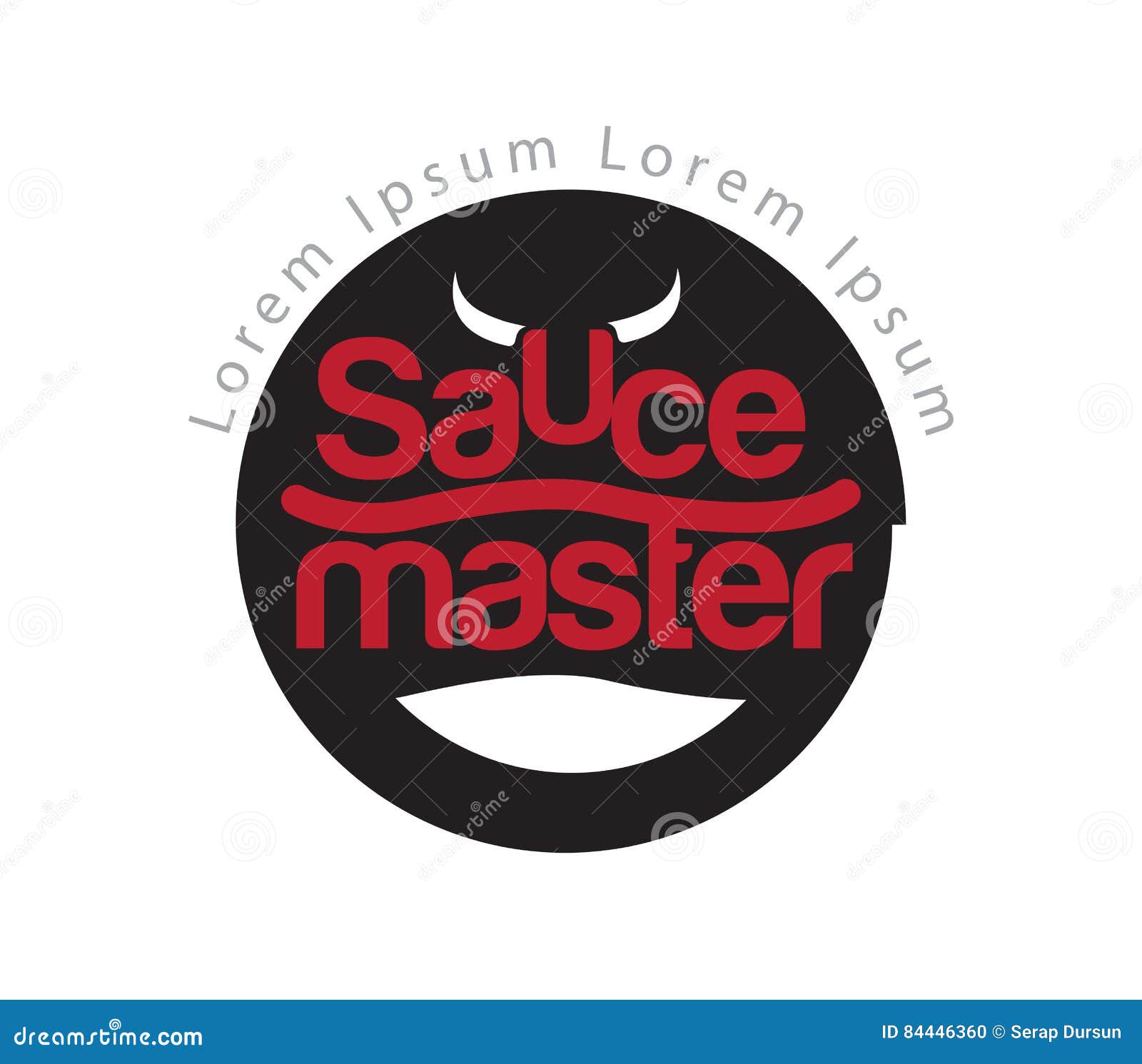 Sauce Master Logo Design stock vector. Illustration of italian - 84446360