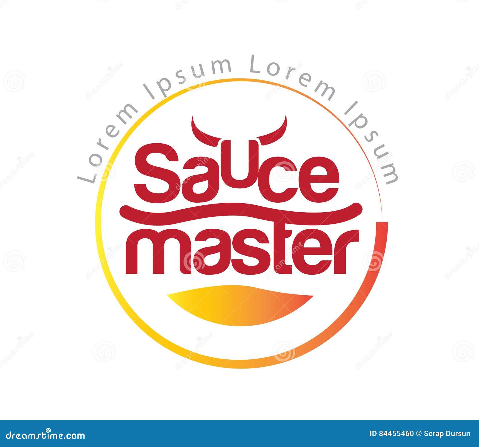 Sauce Master Logo Design stock illustration. Illustration of background ...