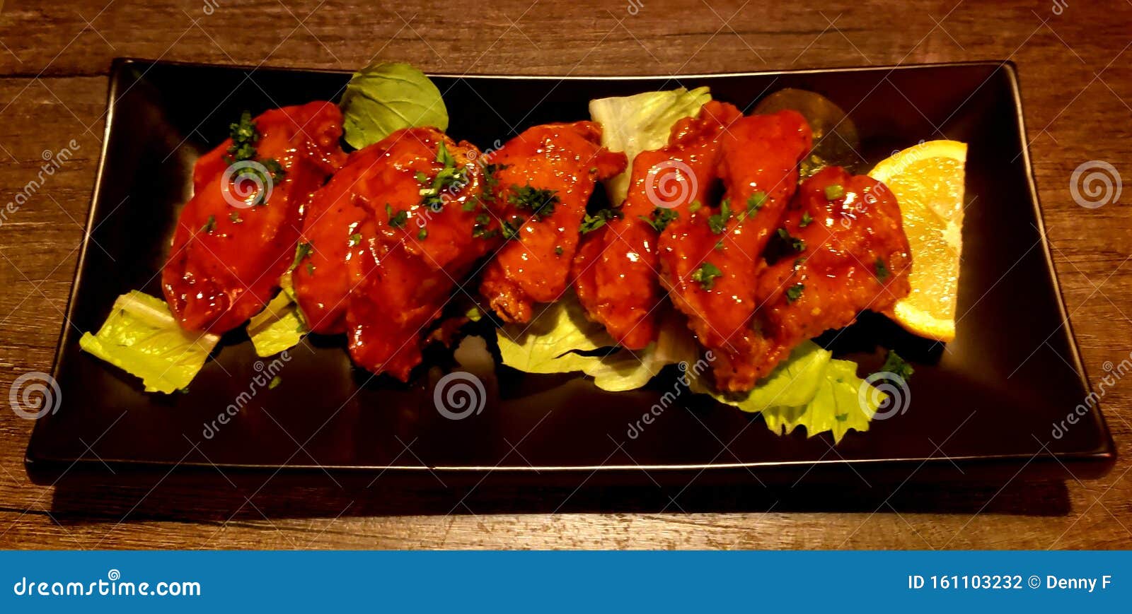 Sauced Chicken Wings Display Stock Photo - Image of chicken, wings ...